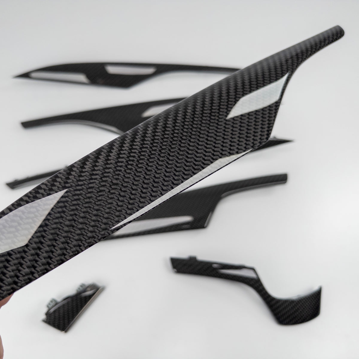 V3 Cadillac CTS/CTS-V Sedan carbon fiber interior trim set – oCarbon